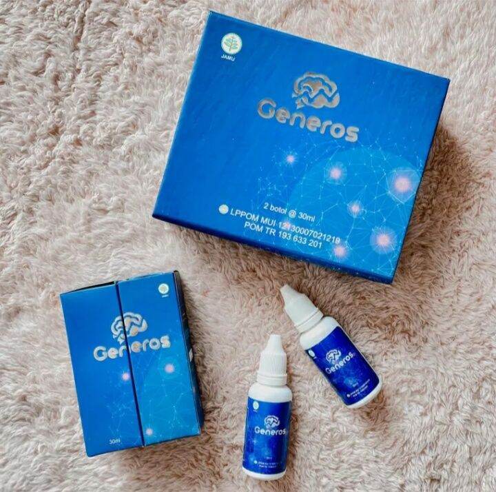 Generos Vitamin Otak Anak Speech Delay Original - Nutrisi Untuk ...