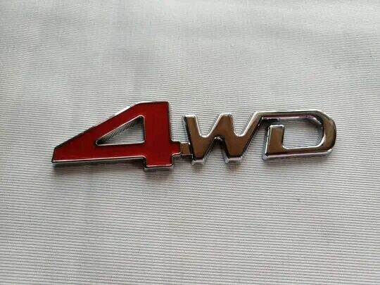 Emblem 4WD for Car and Motorcycle | Lazada PH