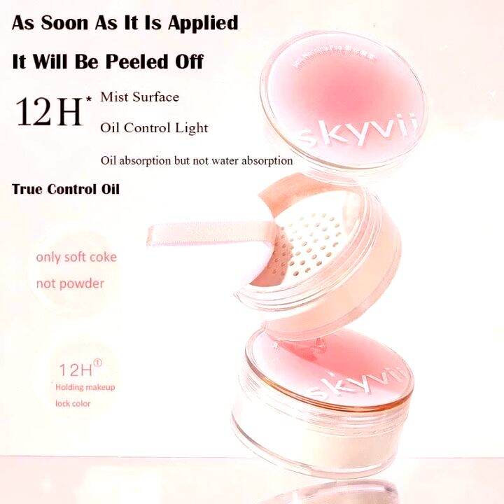 Loose Setting Powder Oil Control Matte Lightweight Translucent Loose ...