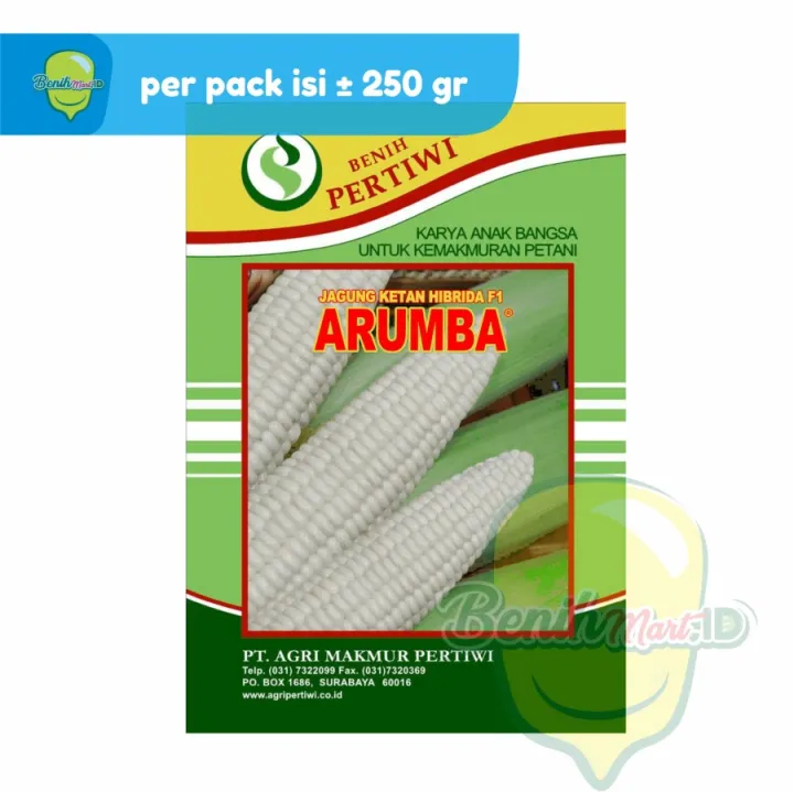 Benih Jagung ketan hibrida F1 Arumba 250gram | Lazada Indonesia