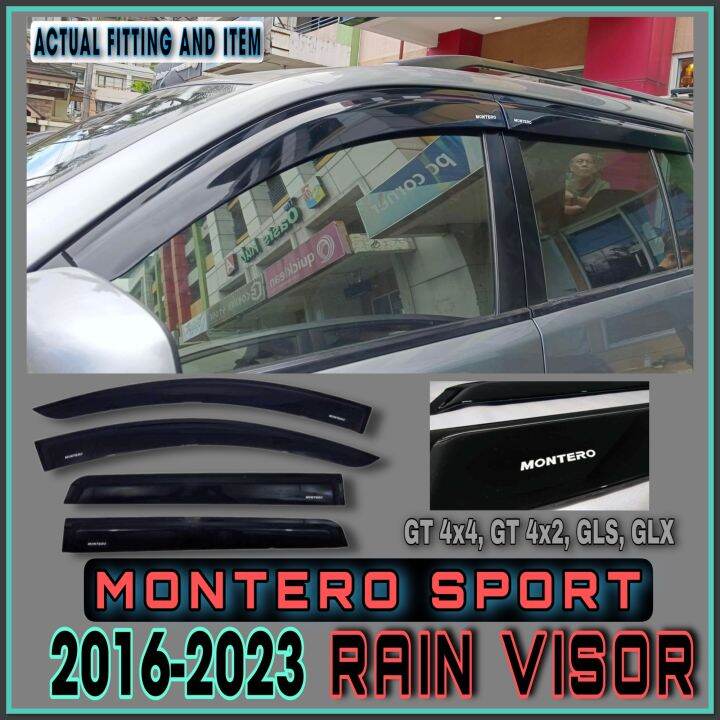 MONTERO SPORT 2016-2023 RAIN VISOR OEM (MITSUBISHI MONTERO ACCESSORIES ...