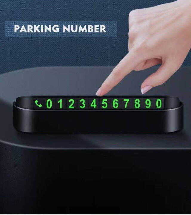 Toyota luminous parking number plate at night Suitable for Toyota Vios ...
