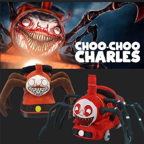 23cm Choo-choo Charles Plush Toy Funny Spider Horror Game Figure Stuffed Doll Gift For Kids ...