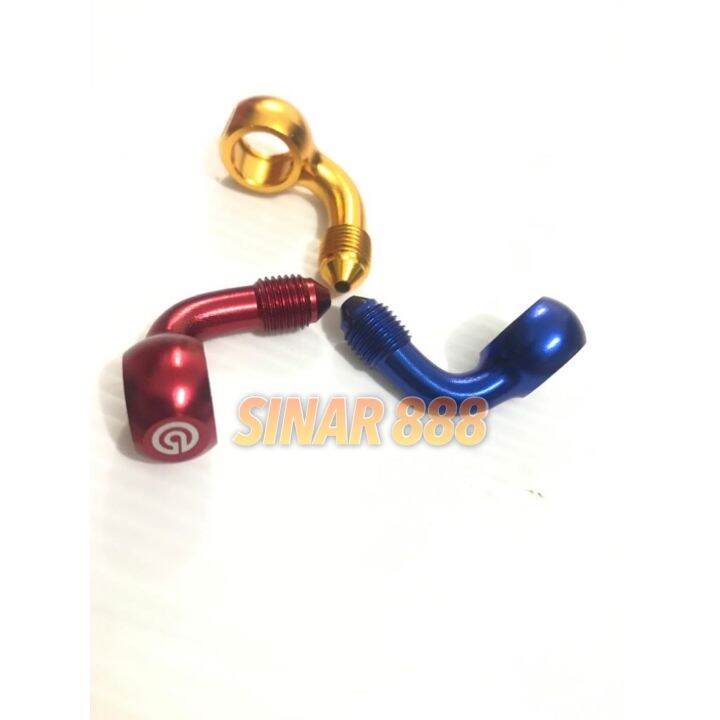 BANJO 90 DERAJAT BUAT SELANG REM MOTOR SELANG REM BANJO BENGKOK BANJO ...