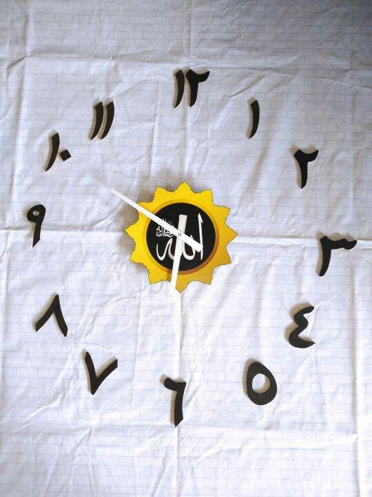 jam dinding besar model full angka | Lazada Indonesia