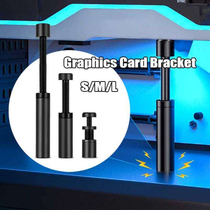 Aluminum Telescopic GPU Holder Stand Graphics Card Brace Magnetic PC ...