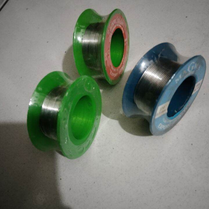 Timah Solder gulungan kecil 5 Meter / Tinol Solder Paragon Magma ...