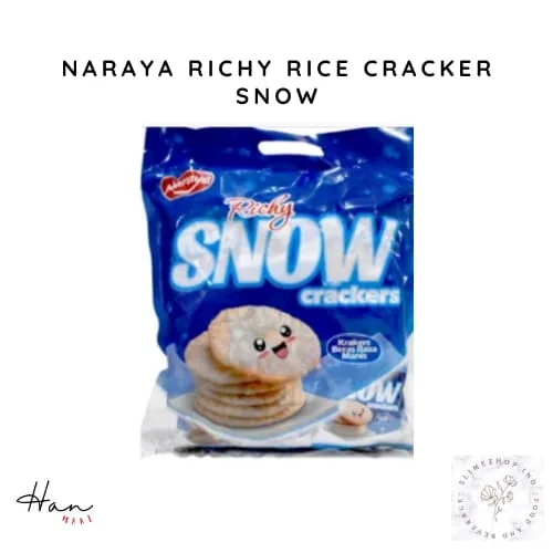 NARAYA RICHY RICE SNOW CRACKERS 320GR | Lazada Indonesia