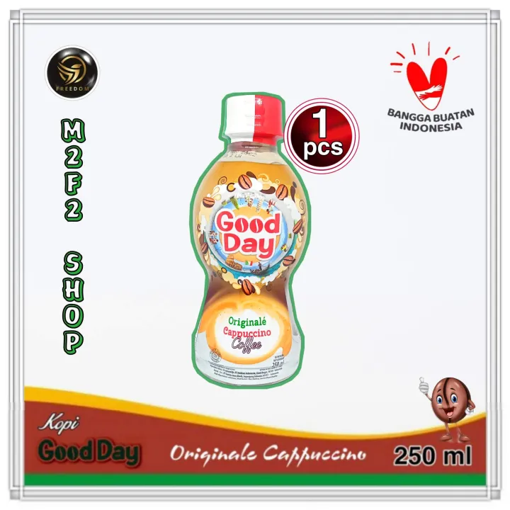 Good Day Originale Cappuccino Coffee Botol Pet - 250 ml (Kemasan Satuan ...