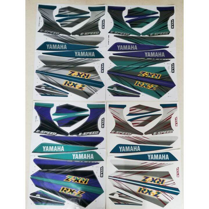 RXZ (5) YAMAHA BODY STICKER | Lazada