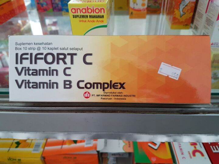 iffifort vitamin c dan b complex | Lazada Indonesia