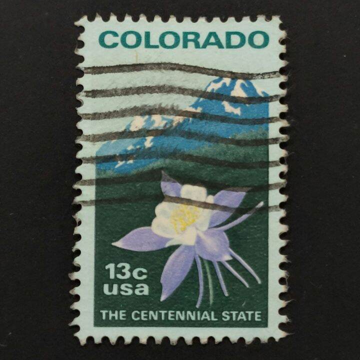 1977 Stamp USA-Complete Unique Used Stamp-13c Colorado Statehood | Lazada