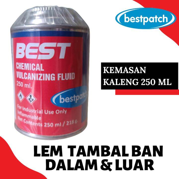Bestpatch lem tambal ban dalam dan luar 250 ml kaleng | Lazada Indonesia