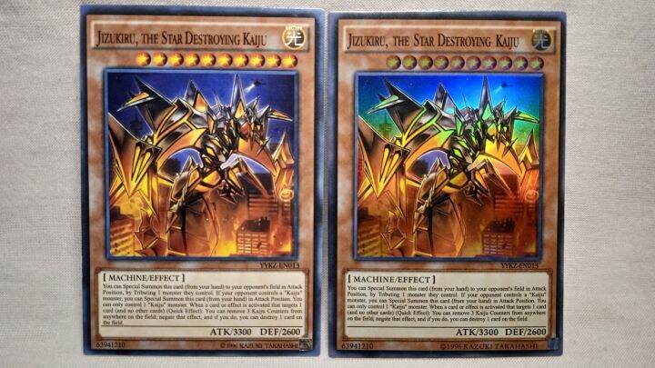 Jizukiru, The Star Destroying Kaiju (Class A) Yu-Gi-Oh Trading Card ...