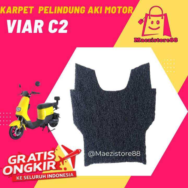 Karpet Motor Listrik Sepeda Listrik Alas kaki Mie Bihun VIAR C2 ...