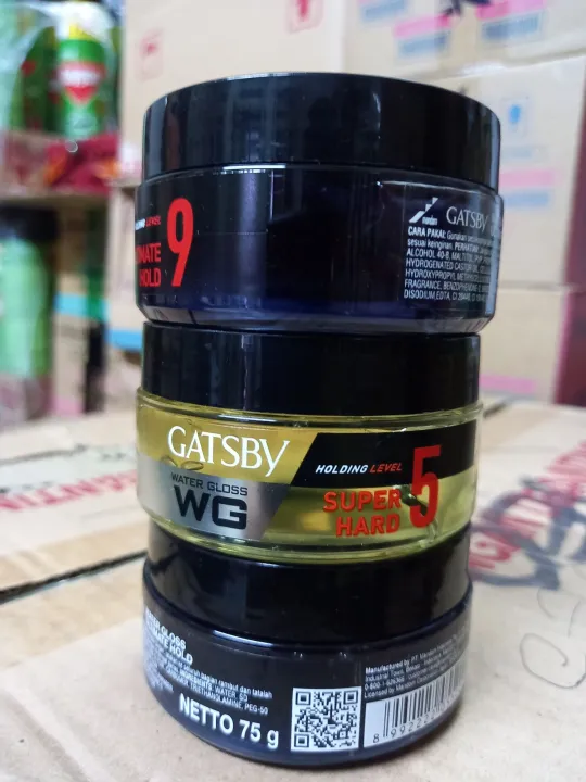 GATSBY WATER GLOSS SUPER HOLD 75 G (KUNING) | Lazada Indonesia