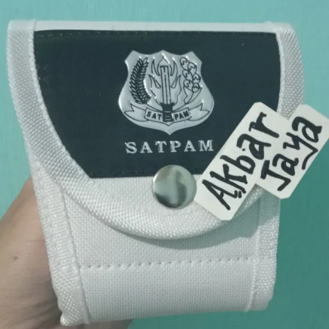 tempat borgol satpam putih.dompet borgol/sarung borgol | Lazada Indonesia