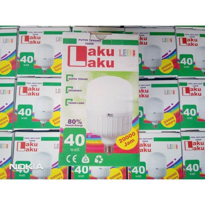 LAMPU LED JUMBO BOHLAM BESAR MURAH 40 WATT 30 WATT LAKU LAKU | Lazada ...