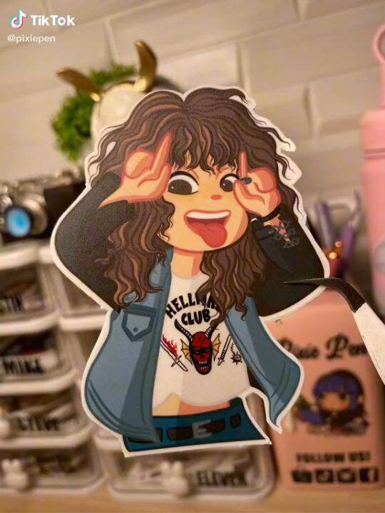 Stranger Things Waterproof Sticker Pack Vinyl Stickers for Tumbler ...