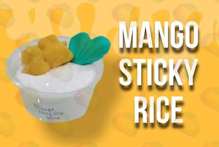 Mango Sticky Rice Slime 🥭 | Lazada