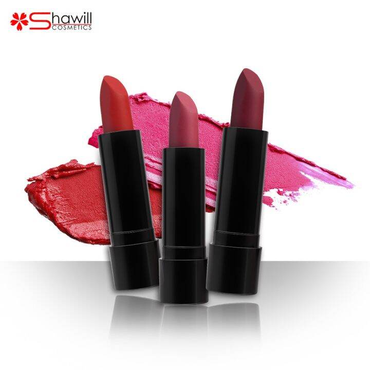 Shawill 3in1 Pack Matte Lipstick | Lazada PH