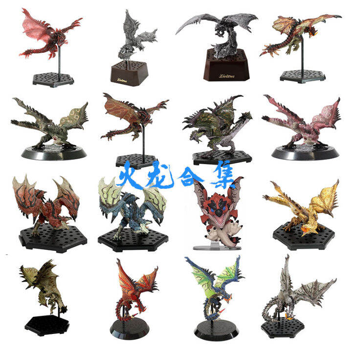 Capcom Monster Hunter X Male Fire Dragon Silver Fire Dragon Box Egg ...