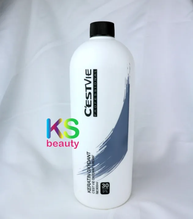 Cestvie เชสวี่ ไฮโดรเจน 6% สำหรับย้อมสีผม ผสม Keratin 900ml. | Lazada.co.th