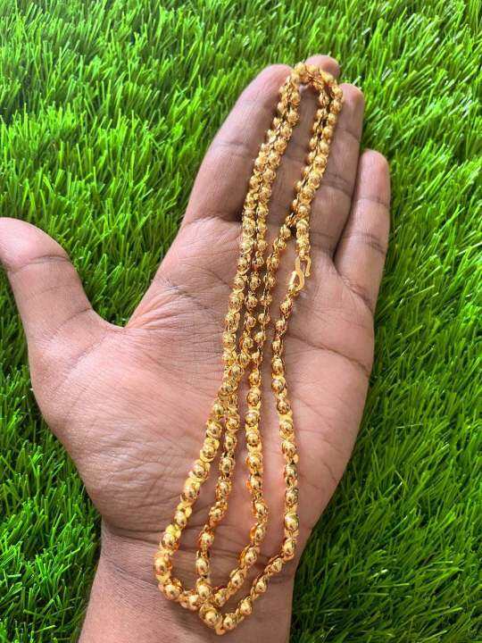 PREMIUM QUALITY DAILY WEAR IMPON PARUPPU CHAIN (37cm) | Lazada