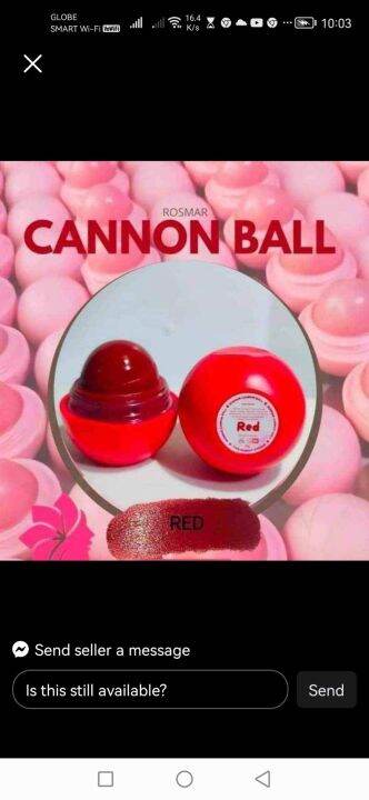 Cannon Ball Red | Lazada PH