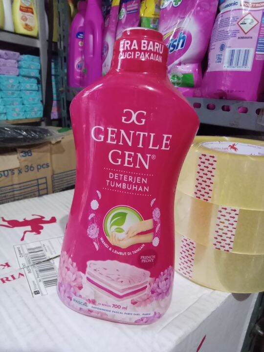 Gentle gen 700ml deterjen cair tumbuhan 700 ml PINK | Lazada Indonesia