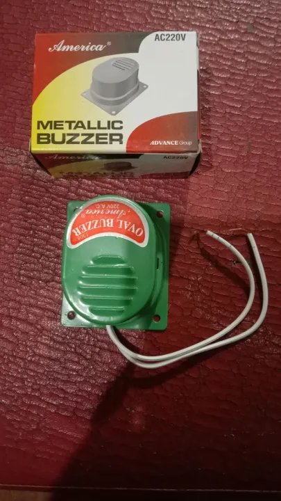METALLIC BUZZER 220VAC | Lazada PH