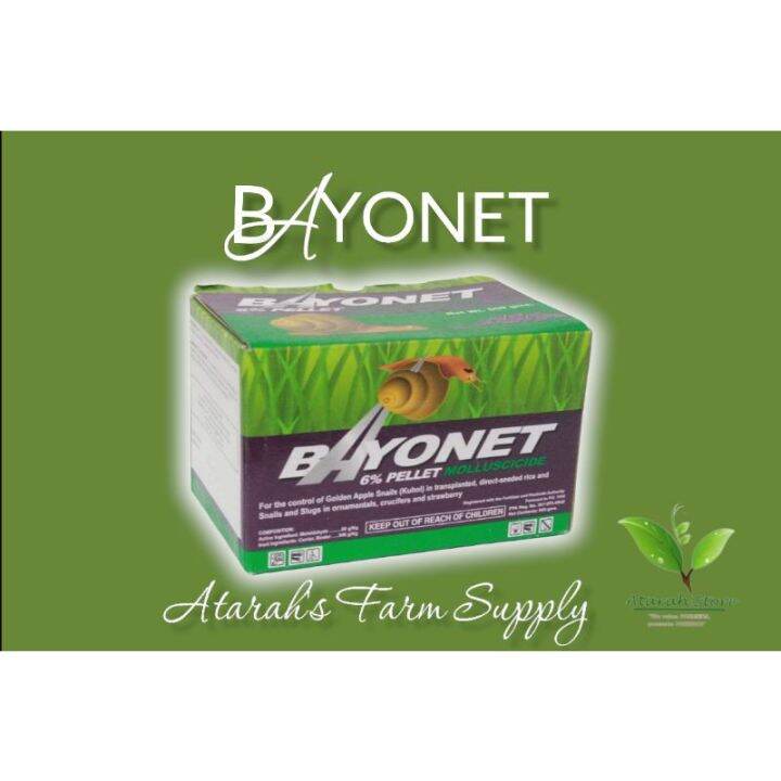 BAYONET 6% Pellet Molluscicide (Rice Snail Killer) | Lazada PH