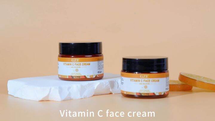 GZE FDA Naturals Retinol Cream + Vitamin C Face Cream Set Whitening ...