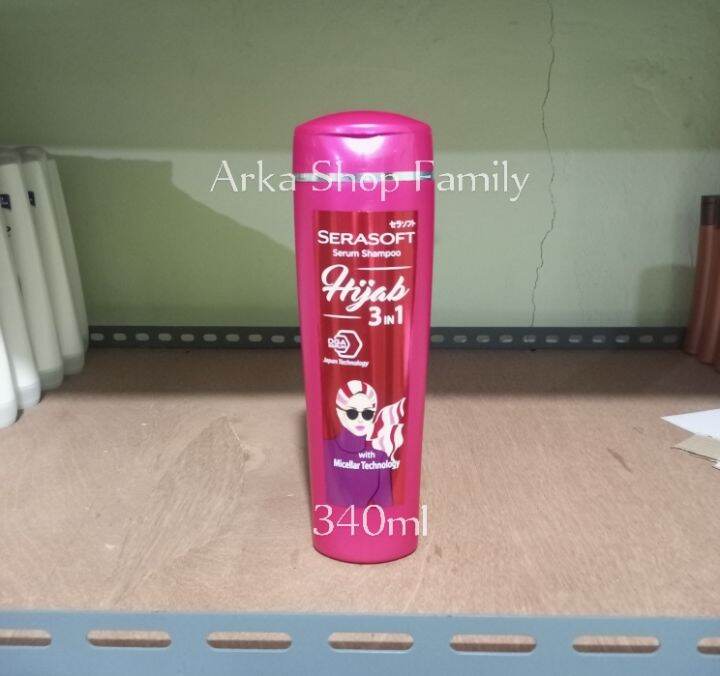SERASOFT Serum Shampoo Hijab 3in1 340ml | Lazada Indonesia