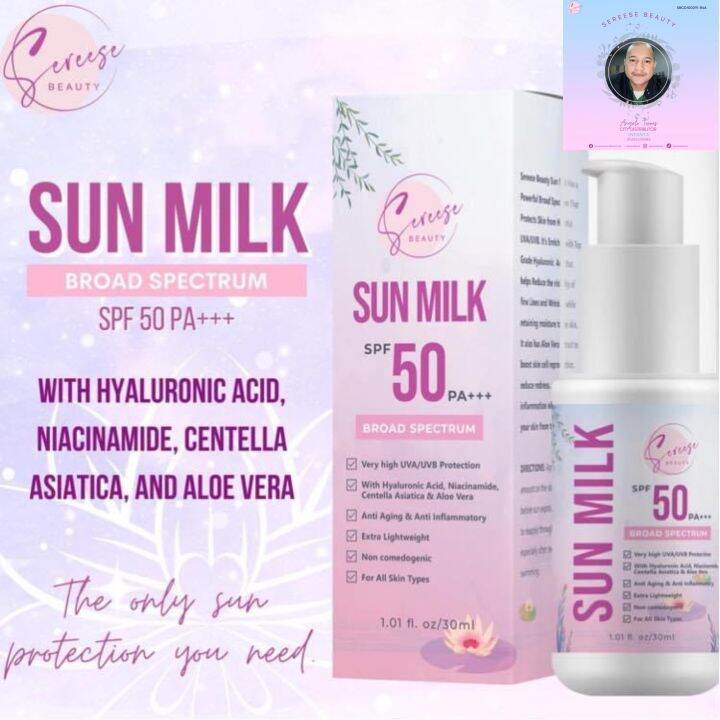 SEERESE BEAUTY SUN MILK | Lazada PH