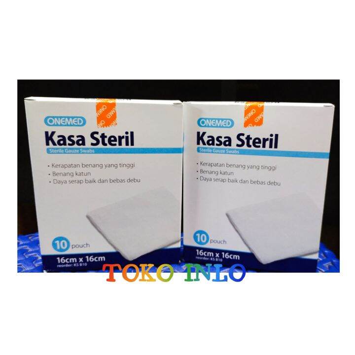 Kassa Steril Onemed 16x16 cm/Kasa Steril/Kain Kassa/Kasa pembalut ...