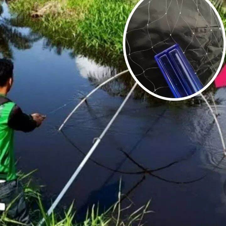 Jaring anco alat penangkap ikan tradisional ukuran lubang 1 1/2 inchi ...