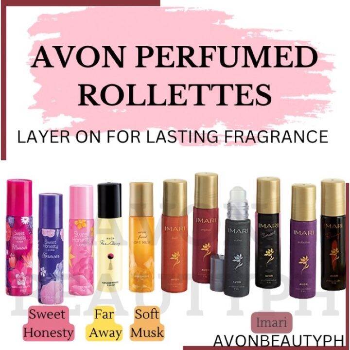 AVON Perfumed Rollettes or Purse Imari or Sweet Honesty or Far Away or ...