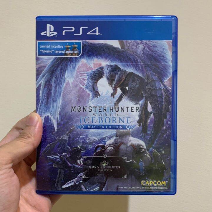 Monster Hunter World Iceborn Ps4 Mhw Mh bd Ps 4 5 Iceborne Ice Born Borne Ps5 Playstation game ...