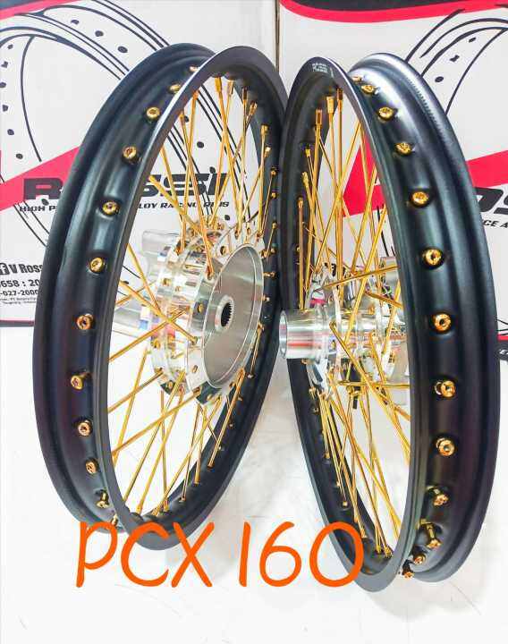 rossi Original SNI velg jari2 ring 17 paket khusus untuk motor Honda ...