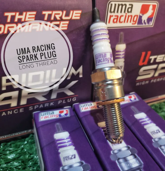 UMA RACING SPARK PLUG NMAX AEROX RAIDER SNIPER CLICK (LONG THREAD ...