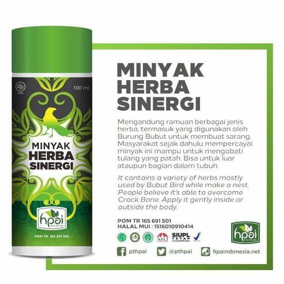 Minyak Herba Sinergi (MHS) HNI Original | Lazada Indonesia