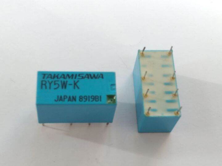 RY5W-K รีเลย์8 ขา 5V ของแท้ พร้อมส่ง(1ชิ้น),TAKAMISAWA RY5W-K JAPAN ของแท้! | Lazada.co.th