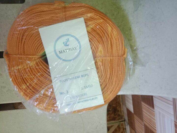 #3 (1.5mm) 1 ROLL X 200 METERS PE ROPE / NYLON ROPE/ HIGH QUALITY / ALL ...