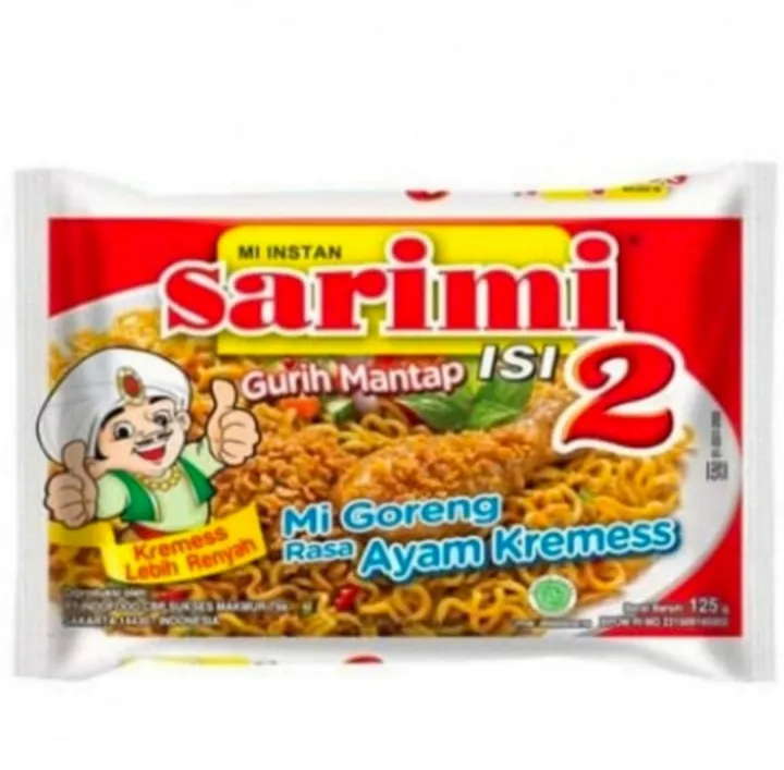 Sarimi Goreng Isi 2 Rasa Ayam Kremes 125 gram | Lazada Indonesia