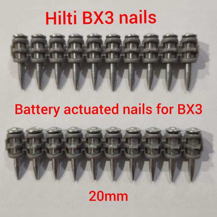 Nails for Hilti BX3. BX XP nails 20mm | Lazada PH