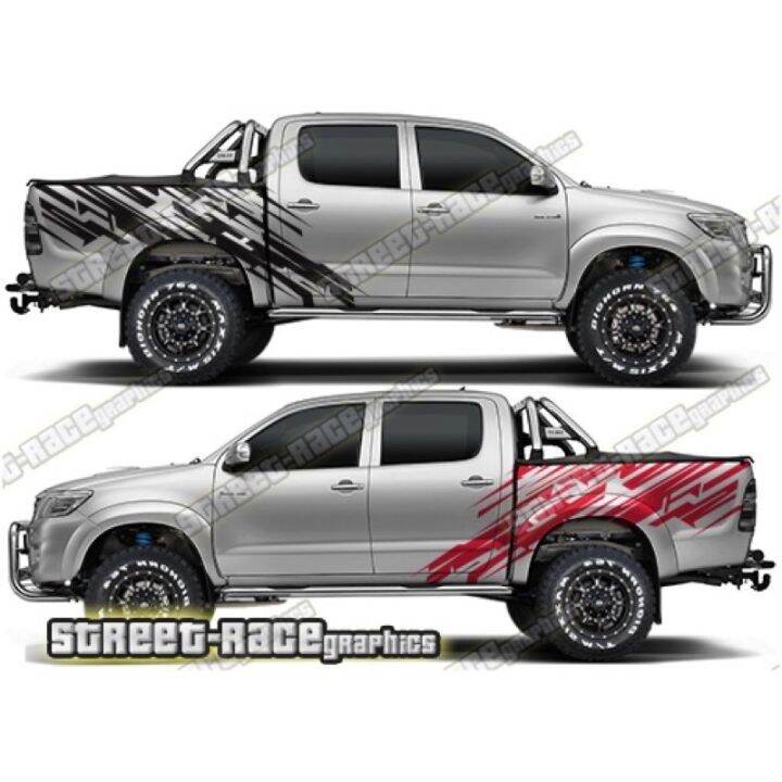 [Ready Stock] K192# New 4x4 Truck Body Decal Stickers | Lazada