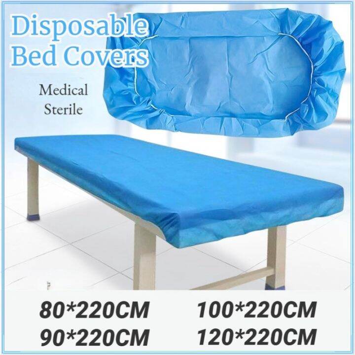5pcs Medical Sterile Disposable Bed Covers Stretcher Covers Fabric ...