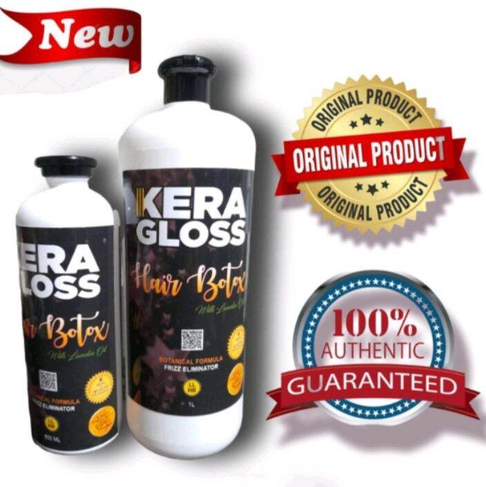 KERAGLOSS HAIR BOTOX 80% STRAIGHT SOFT AND SHINE ( TRIALPACK) | Lazada PH