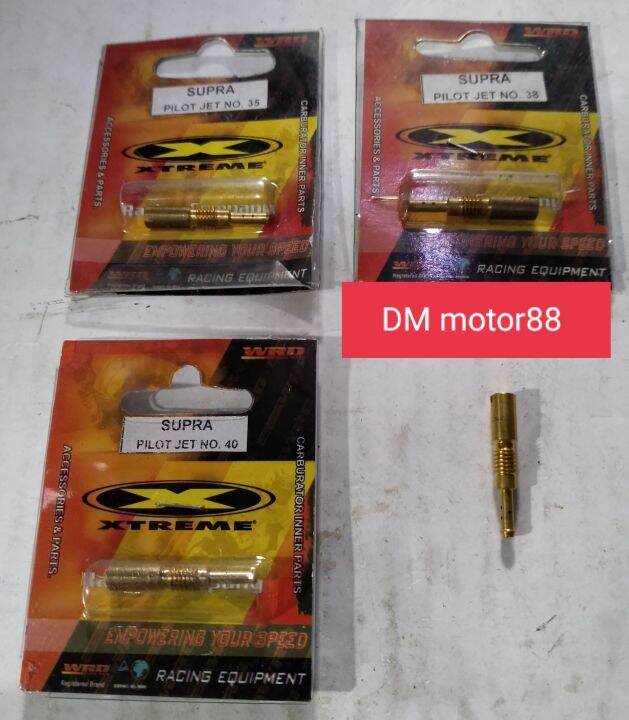 SPUYER PILOT JET RACING MOTOR SUPRA KARISMA VARIO BEAT REVO UKURAN 35 ...
